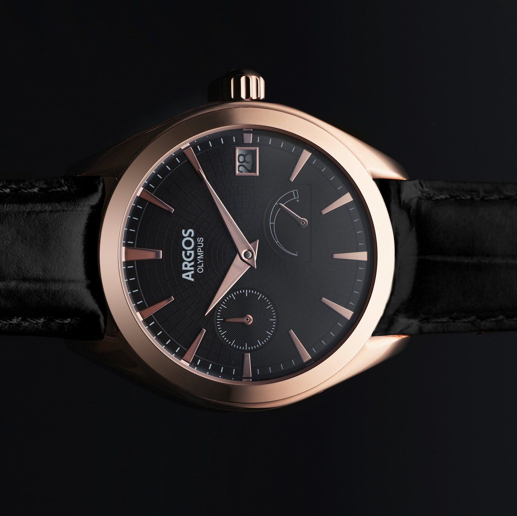 Argos Olympus - Piano Black Rose Gold