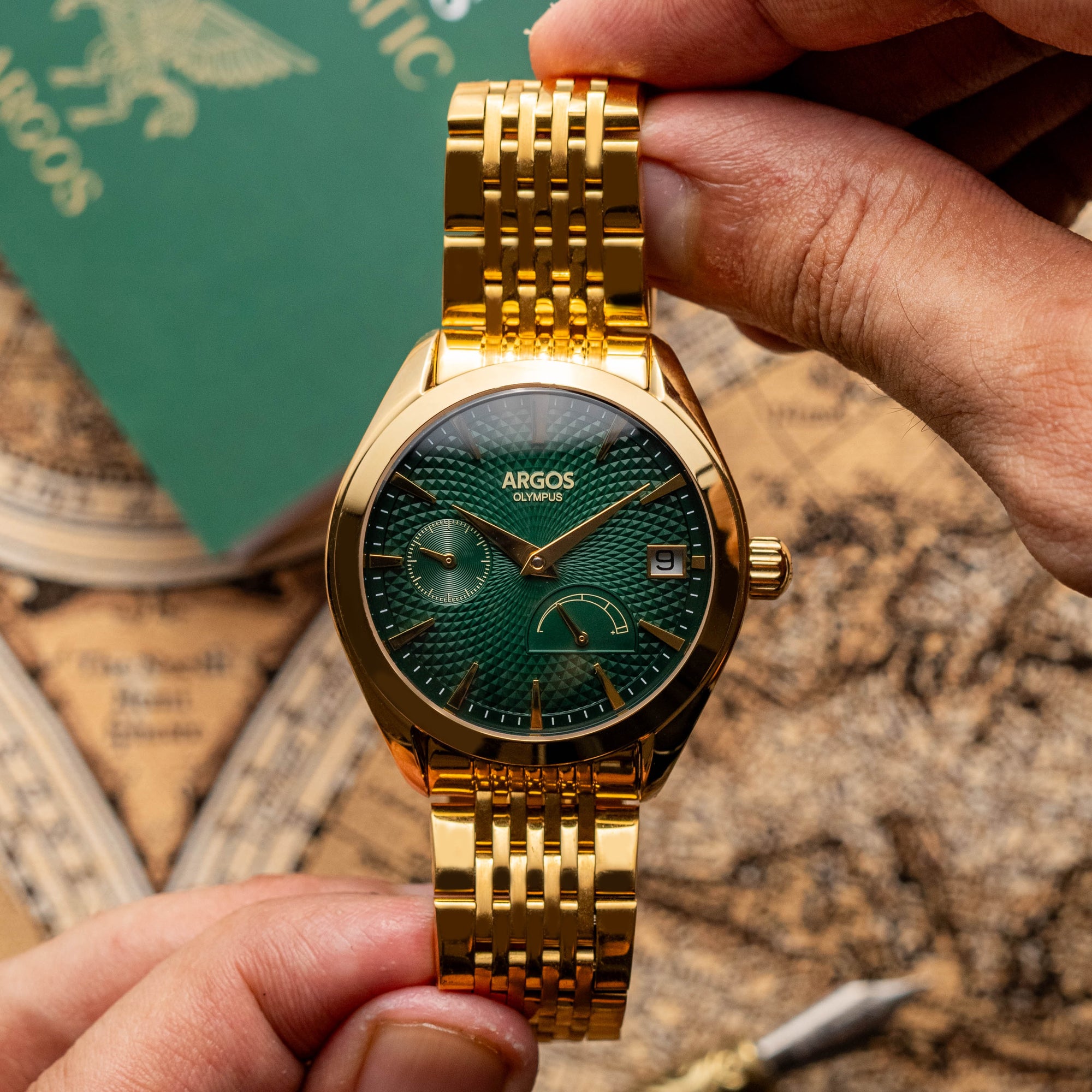 Argos Olympus - Basil Green Gold