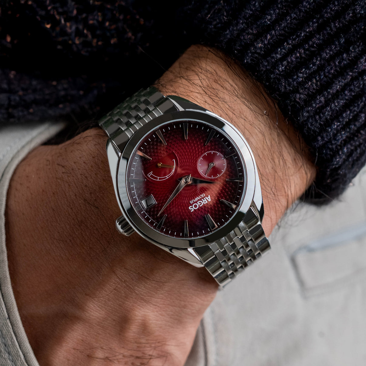 Argos Olympus - Carmine Red Silver