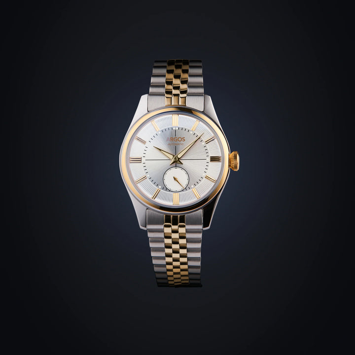 Argos Apollo III Pearl White Gold Two Tone with Golden Jubilee Bracelet ...